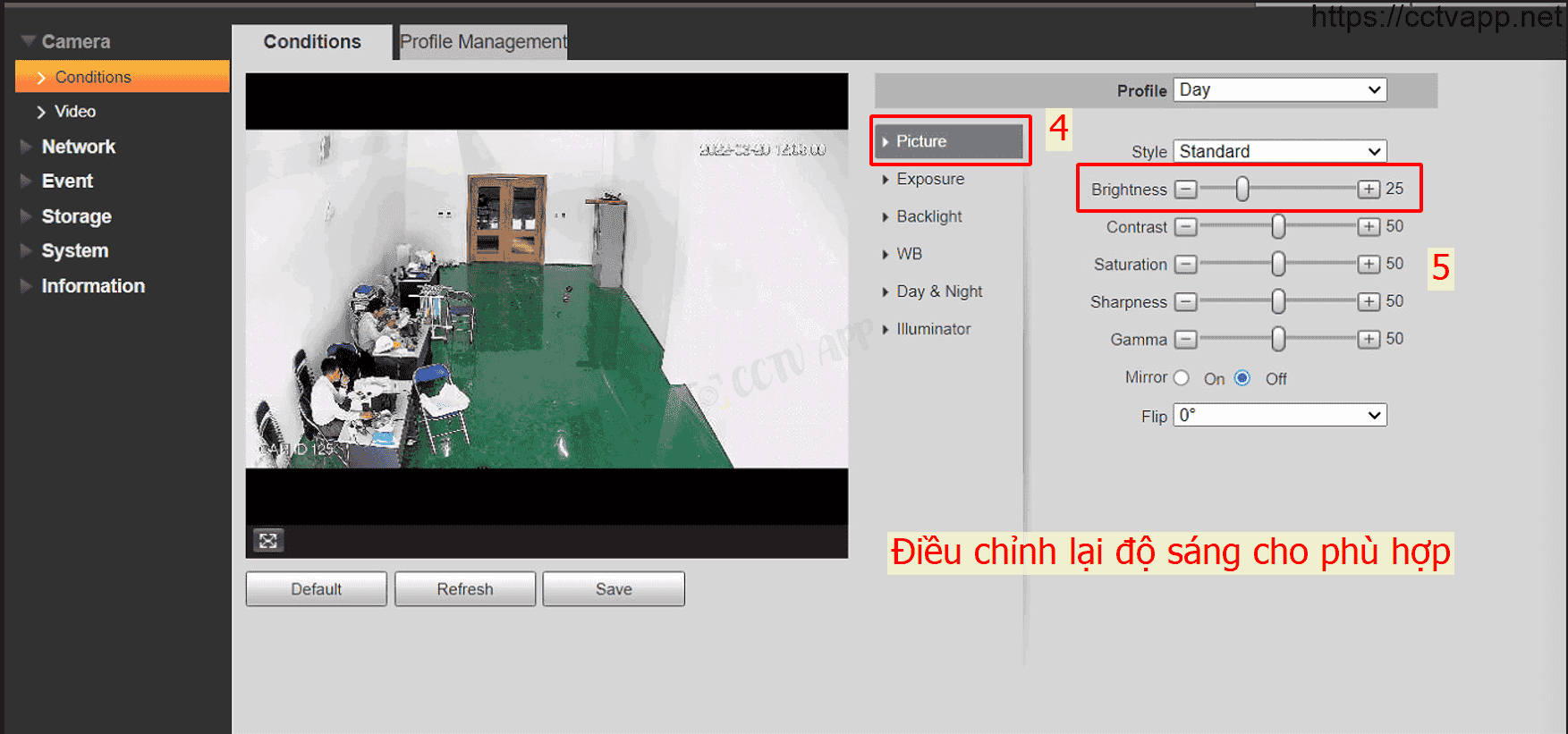 Fix LED interference, fluorescent lights on Dahua IP Camera - Kbvision ...
