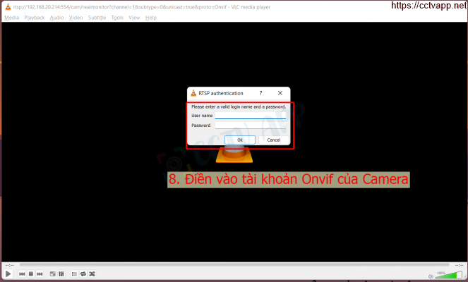 How to get link RTSP Camera Dahua - Application System
