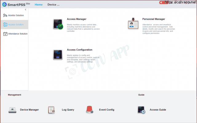 SmartPSS Lite - Ultra light Dahua Camera viewing software - Application System
