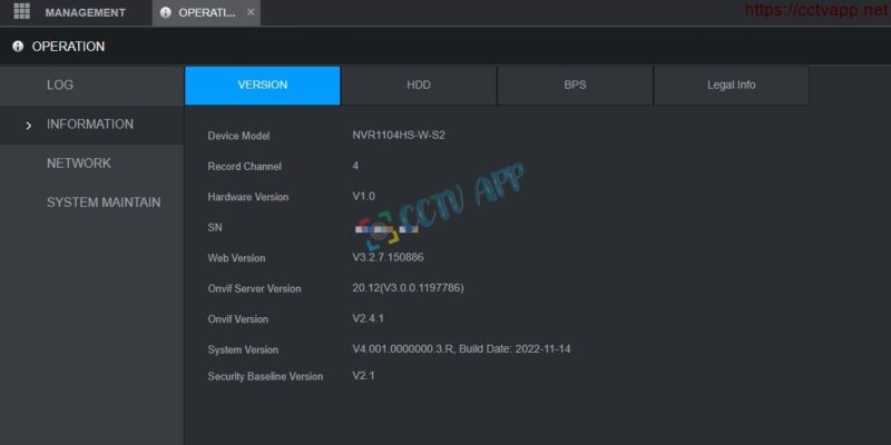 Adding Camera from IMOU Recorder to Dahua Recorder using ONVIF - Application System