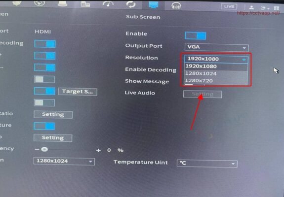 Instructions for independent HDMI-VGA output (Two different display ...